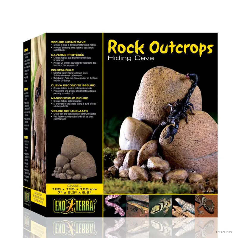 Exo-Terra Rock Outcrop S – סלע מבצבץ קטן לטרריום | ציקלידון|ציקלידון